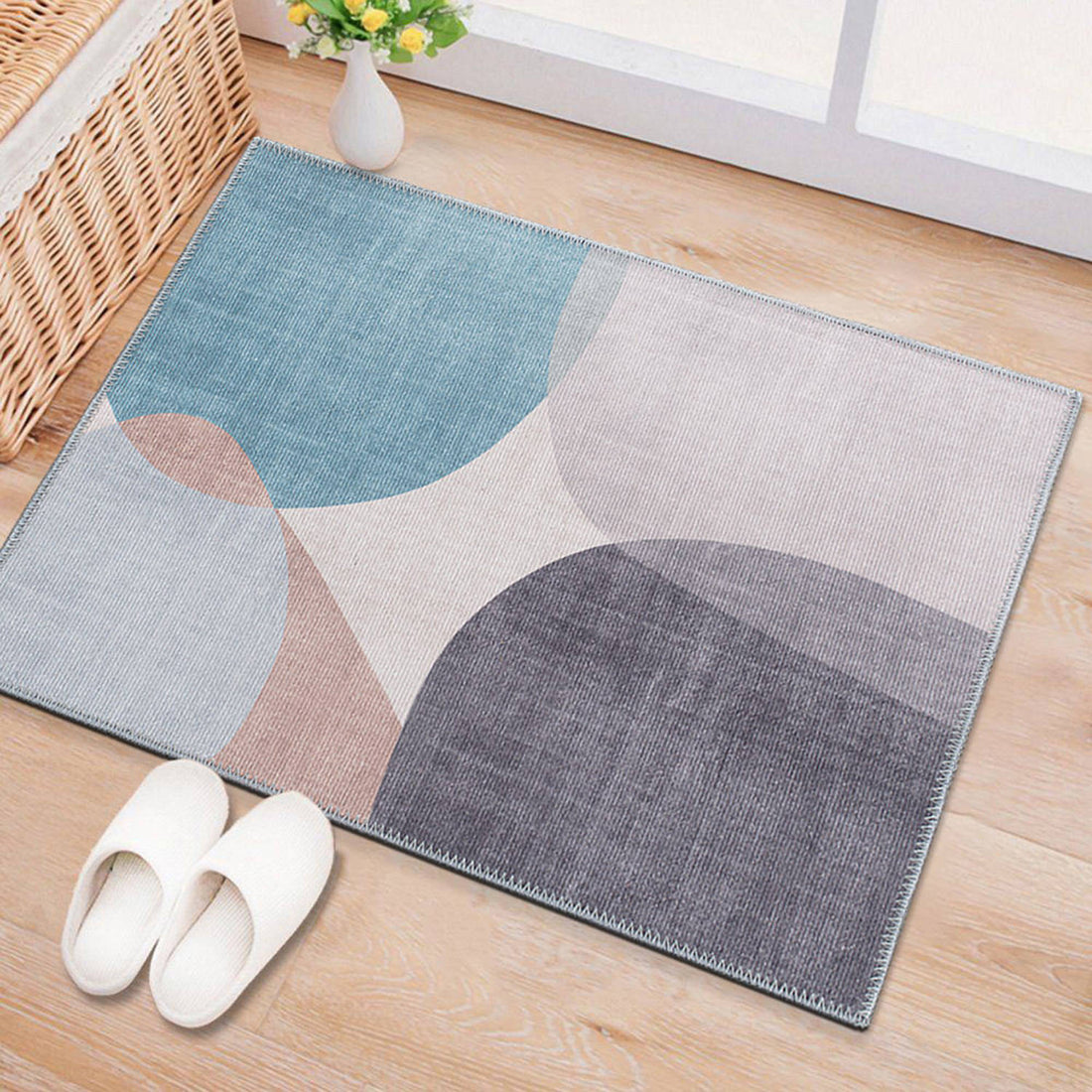 Contemporary Geometric Machine Washable Area Rug | WRGHome – WRGHome by ...